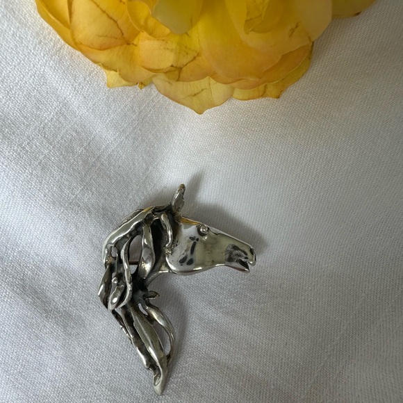 Silpada | Jewelry | Silpada Vintage Sterling Silver Horse Head Pin ...
